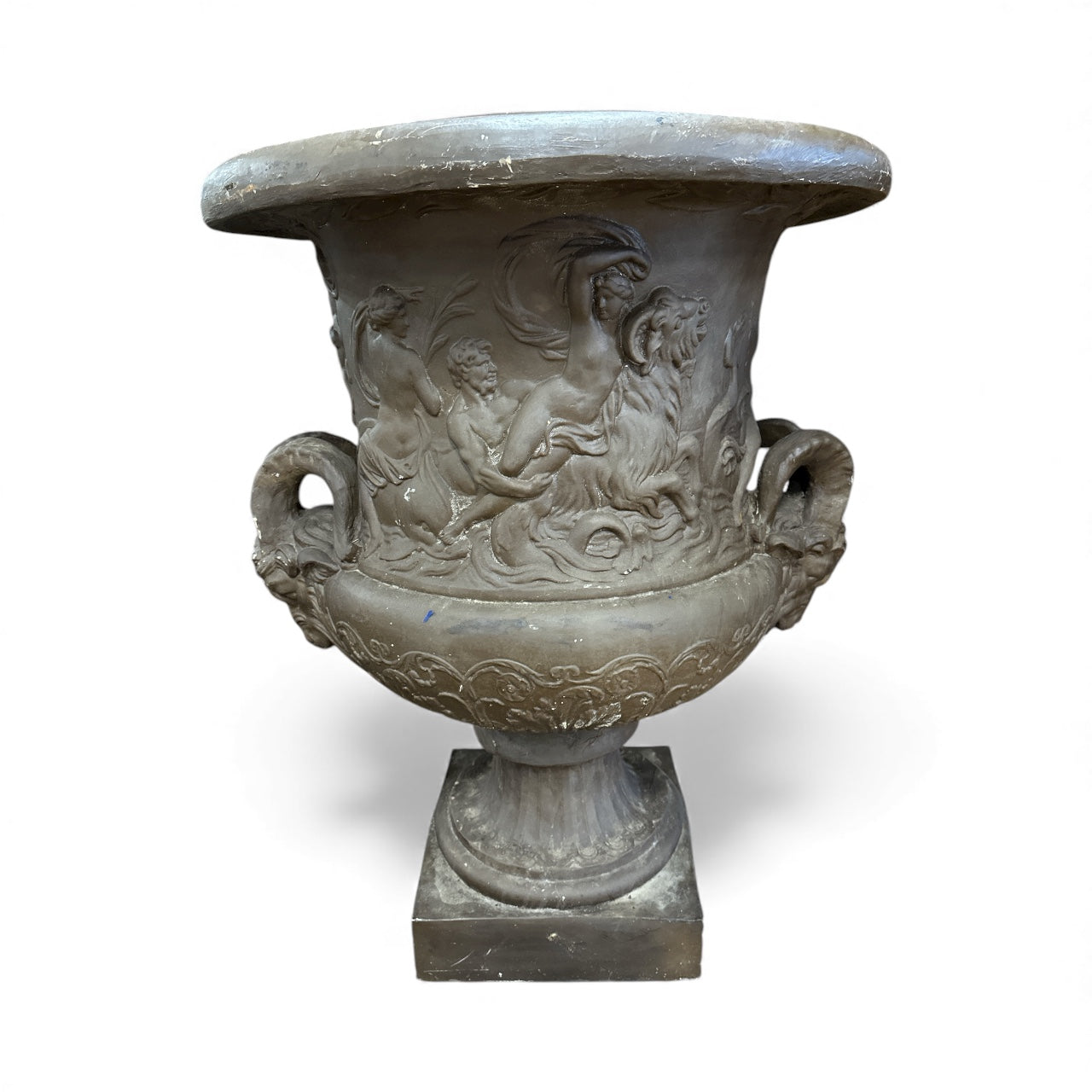 40”H x 30”W Fiberglass Classical Urn – High-Quality Reproduction ...